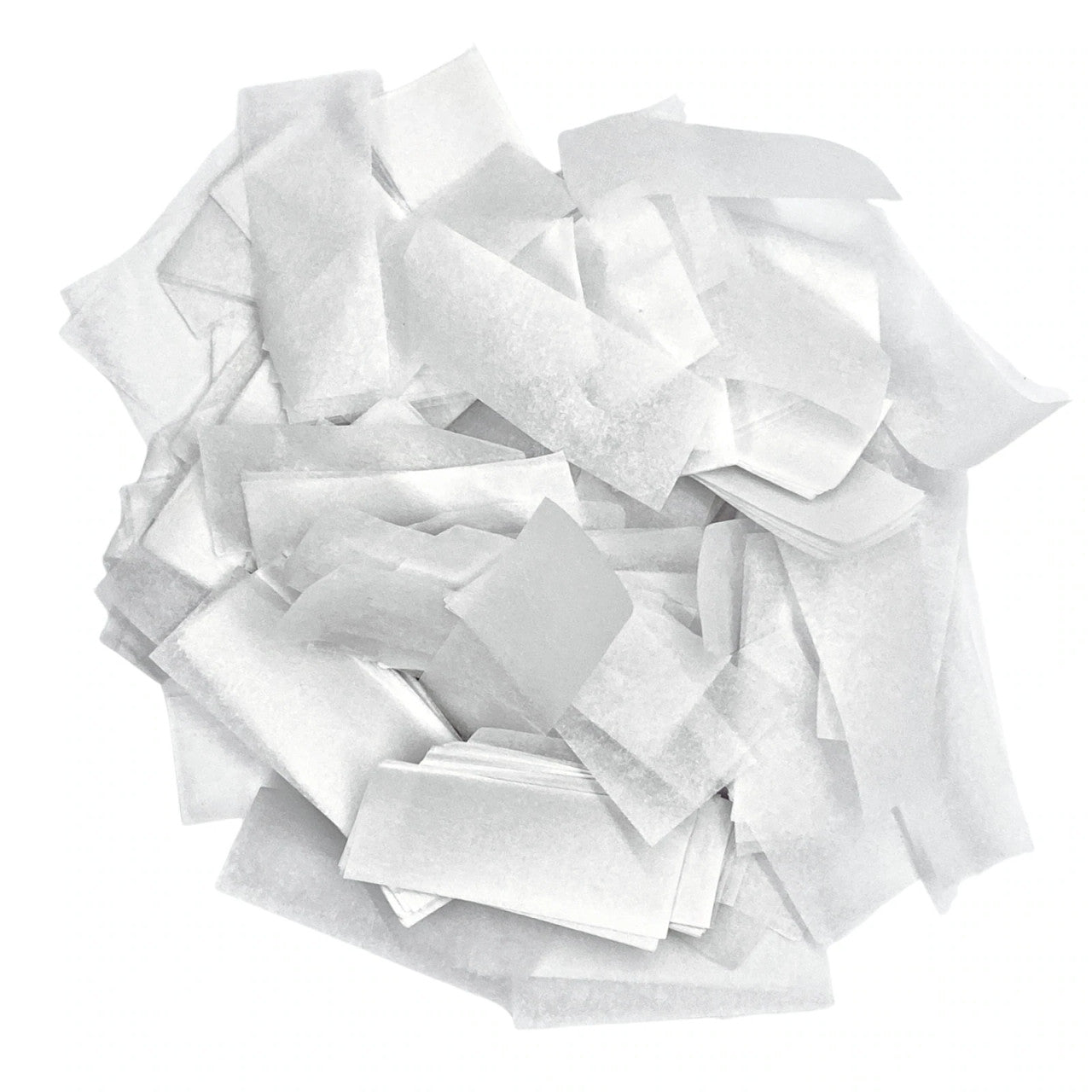 White Paper Confetti Bags In Bulk | King of Sparklers